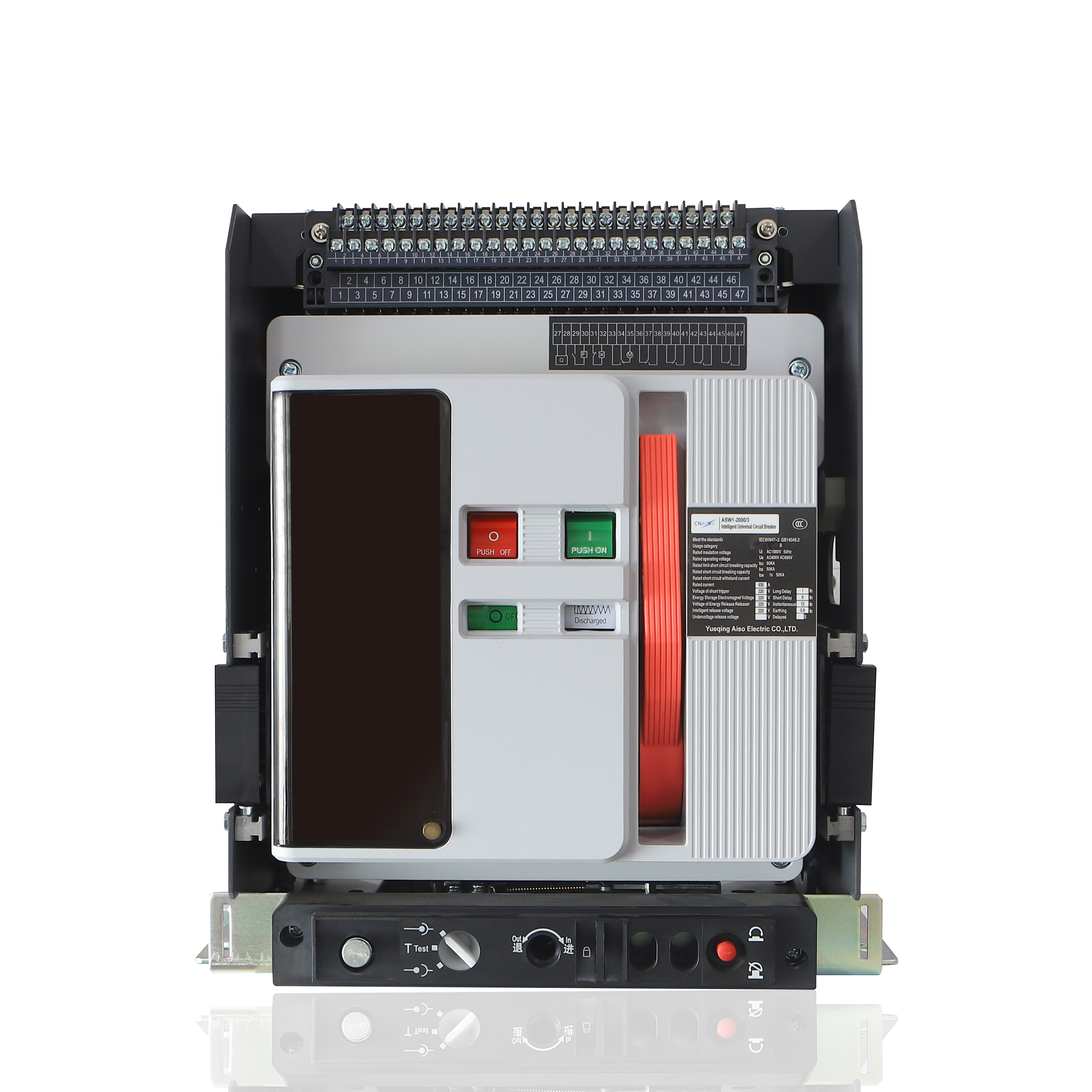 China Good Quality 2000Amp 3P acb Drawer Type Air Circuit Breaker ...