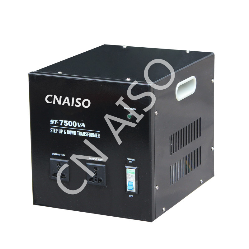 China ST-7500 step down transformer 110v to 220v portable voltage ...